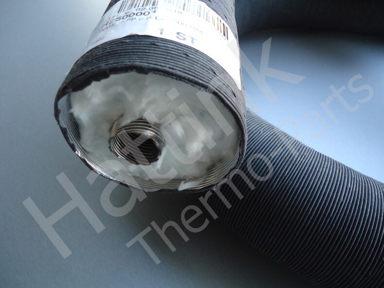Uitlaatslang Geisoleerd Ø24mm Lengte2,5 mtr | Hattink Thermo Parts