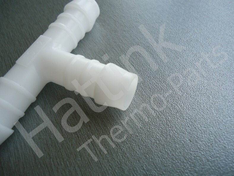 T-Splitsing PVC 90° voor slang Ø12mm | Hattink Thermo Parts